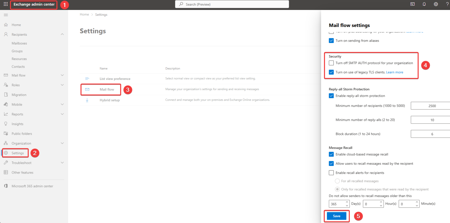 Hướng dẫn bật xác thực 2 lớp và cấu hình SMTP cho dịch vụ Microsoft 365 ...